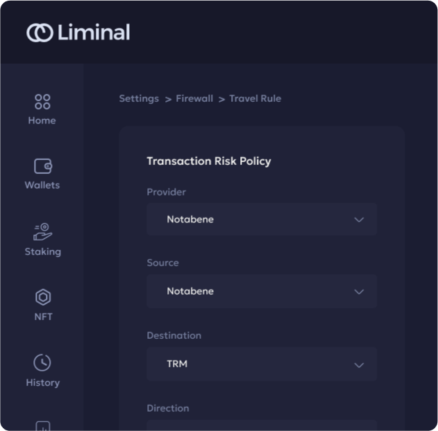 Policy Driven Transactions